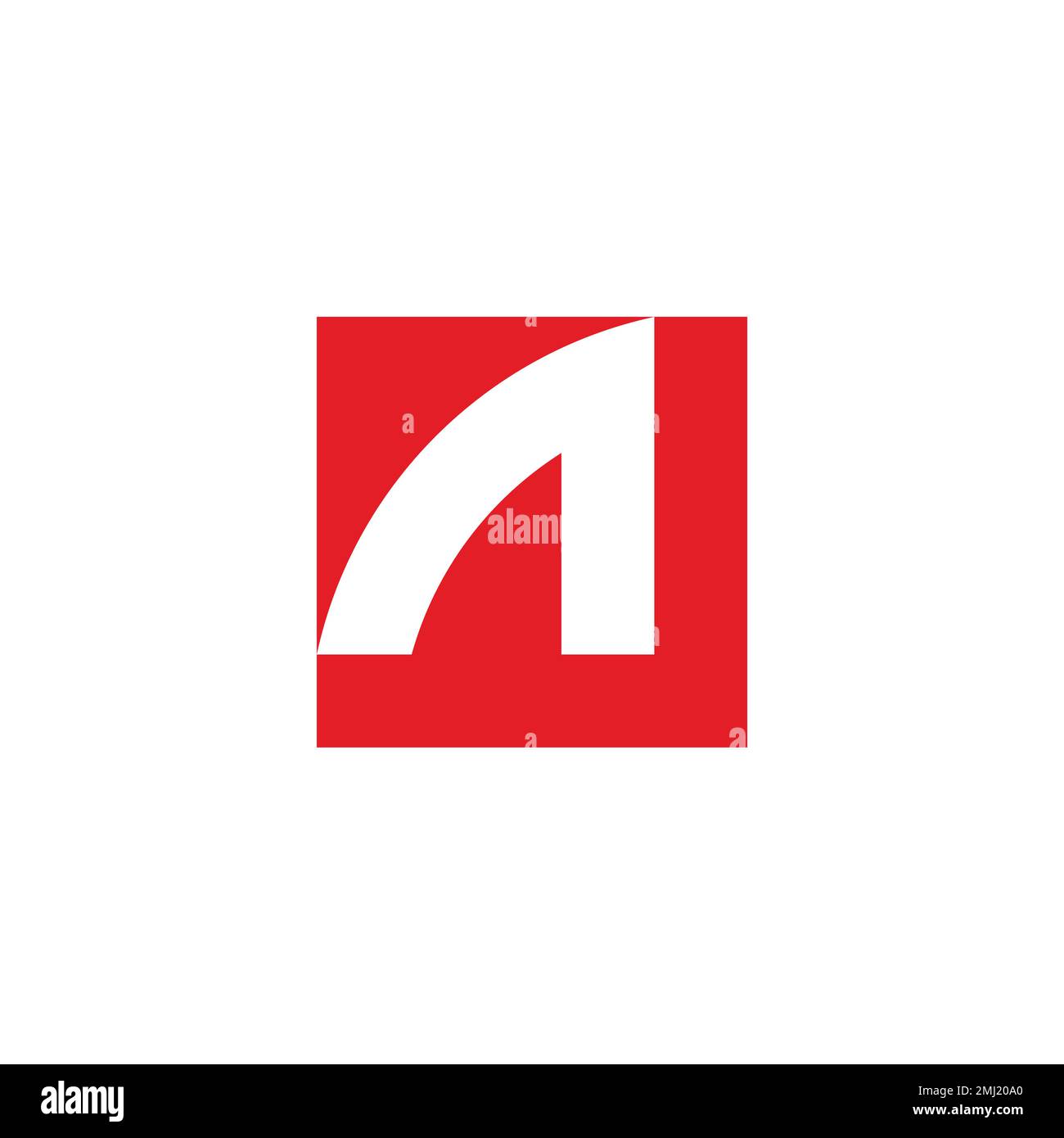 letter a alpha arrow square logo vector Stock Vector Image & Art - Alamy