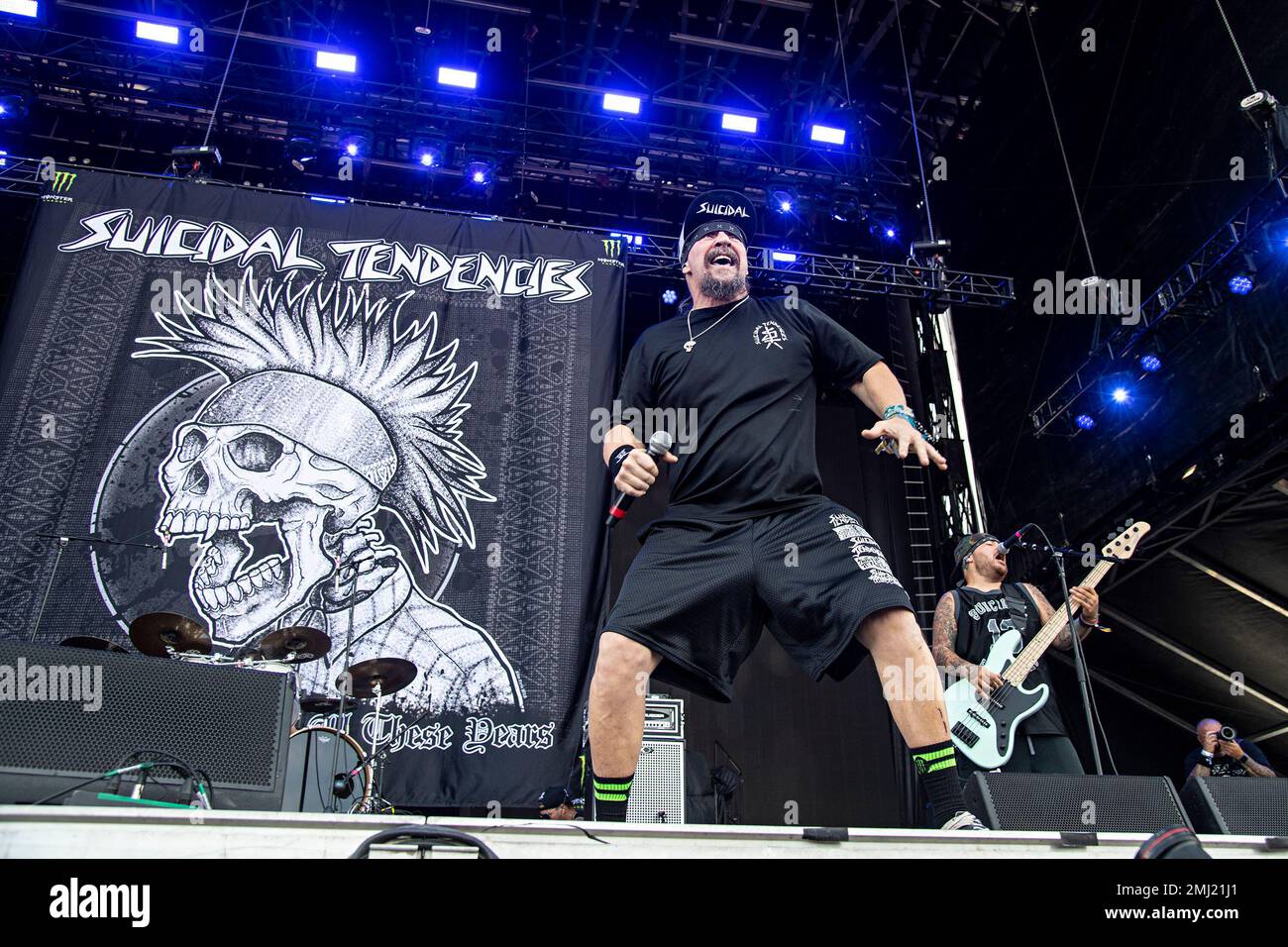 Mike Muir of Suicidal Tendencies performs during Louder Than Life at ...