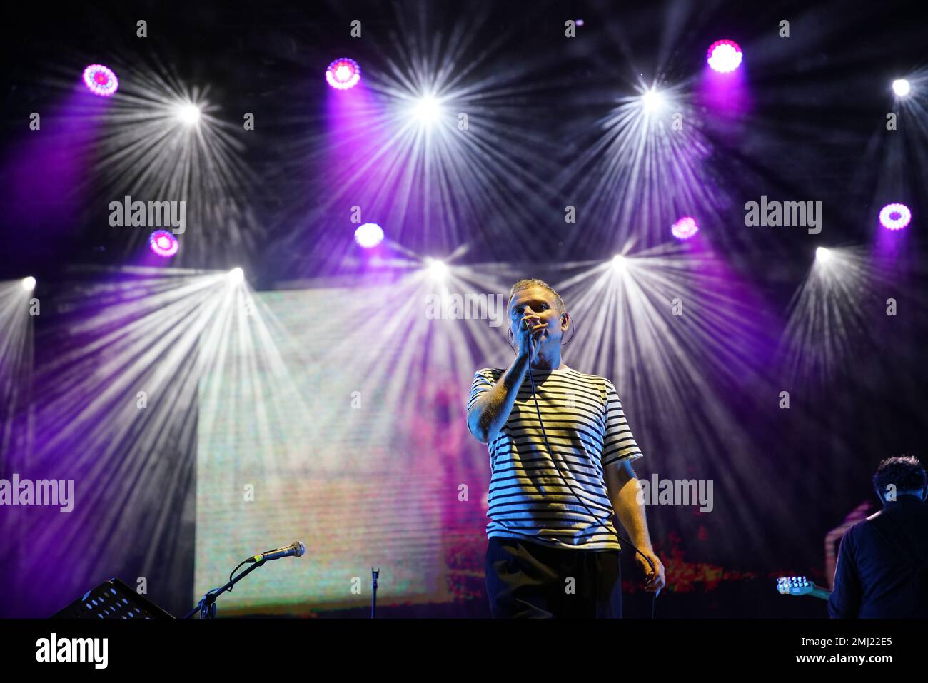 ISTANBUL, TURKIYE - SEPTEMBER 24, 2022: Belle and Sebastian Concert in Cheerz Festival Stock ...