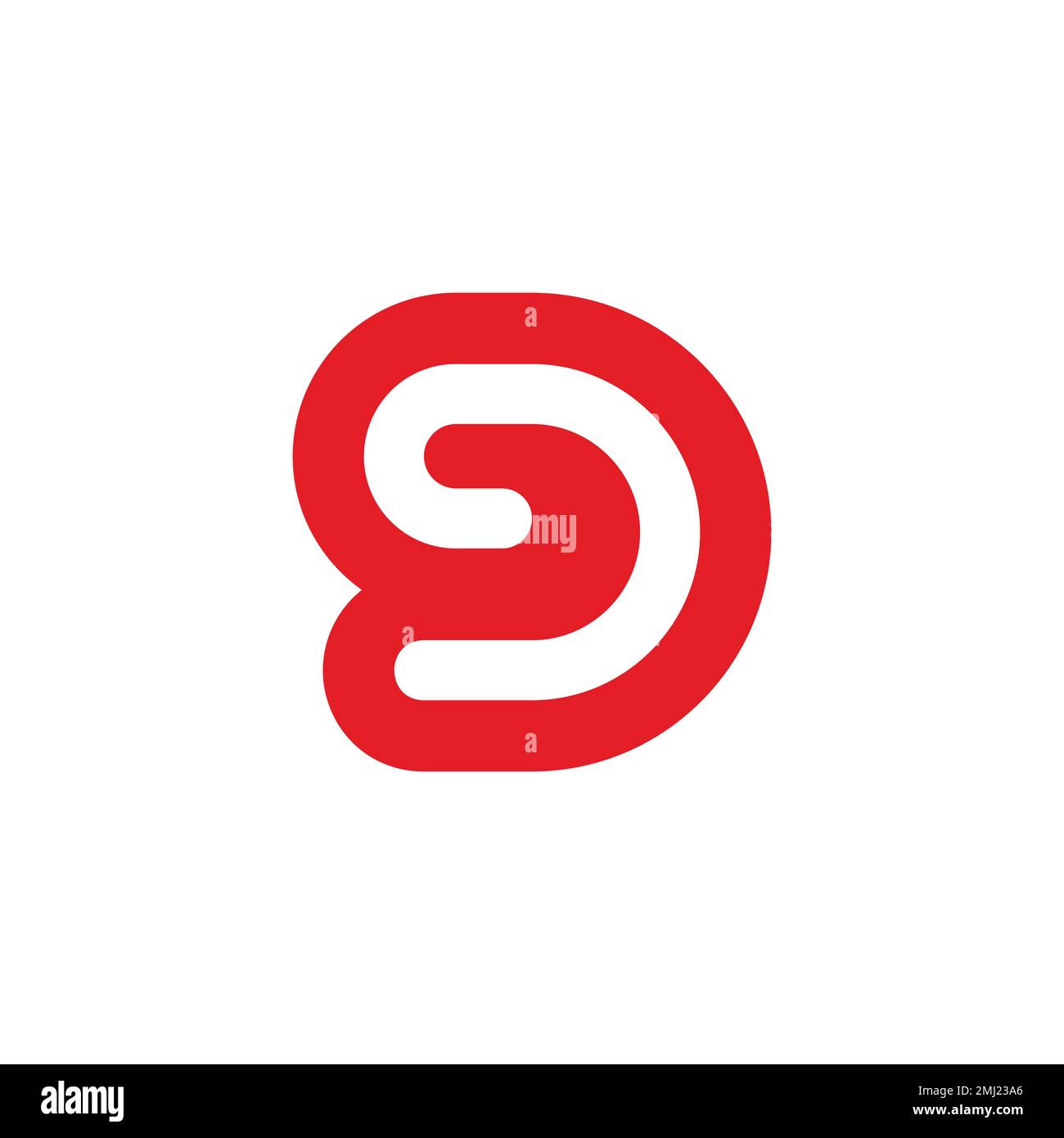 Letter d outline Cut Out Stock Images & Pictures - Alamy