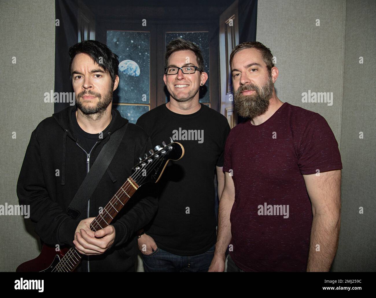 Pete Loeffler, from left, Sam Loeffler, and Dean Bernardini of Chevelle ...