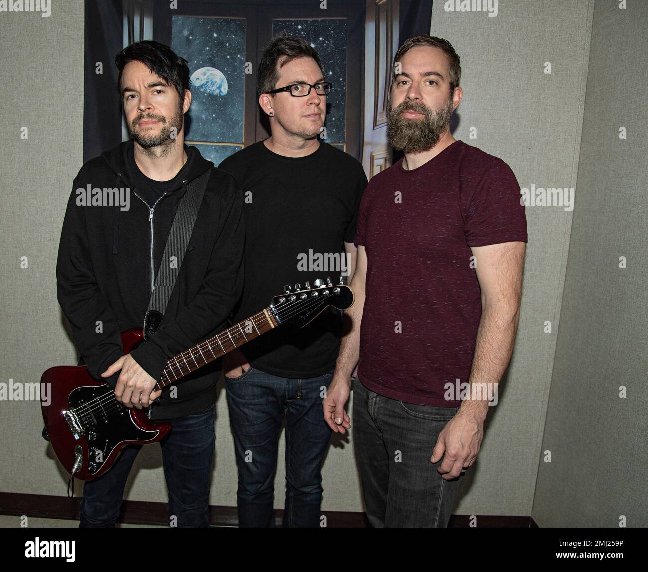 Pete Loeffler, from left, Sam Loeffler, and Dean Bernardini of Chevelle ...