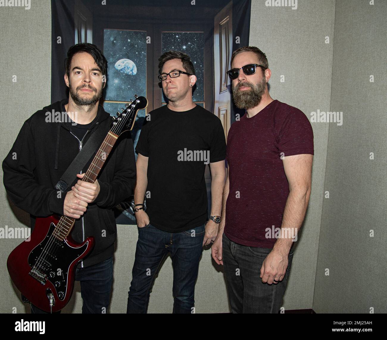 Pete Loeffler, from left, Sam Loeffler, and Dean Bernardini of Chevelle ...