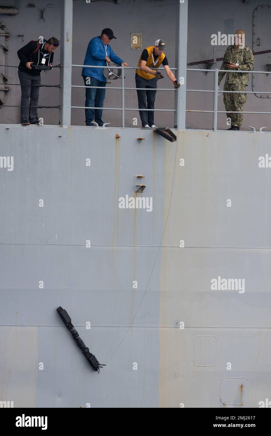 From left: Sarcos Technology and Robotics Corp. Applications Engineer James Crank, Senior ...