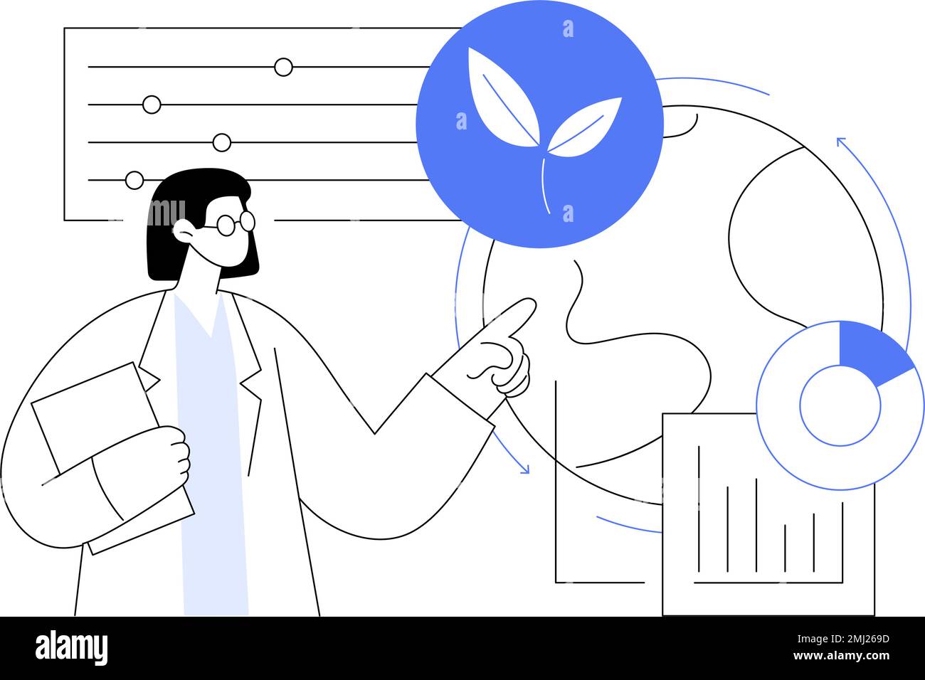 Environment Data Analytics Abstract Concept Vector Illustration Stock Vector Image And Art Alamy