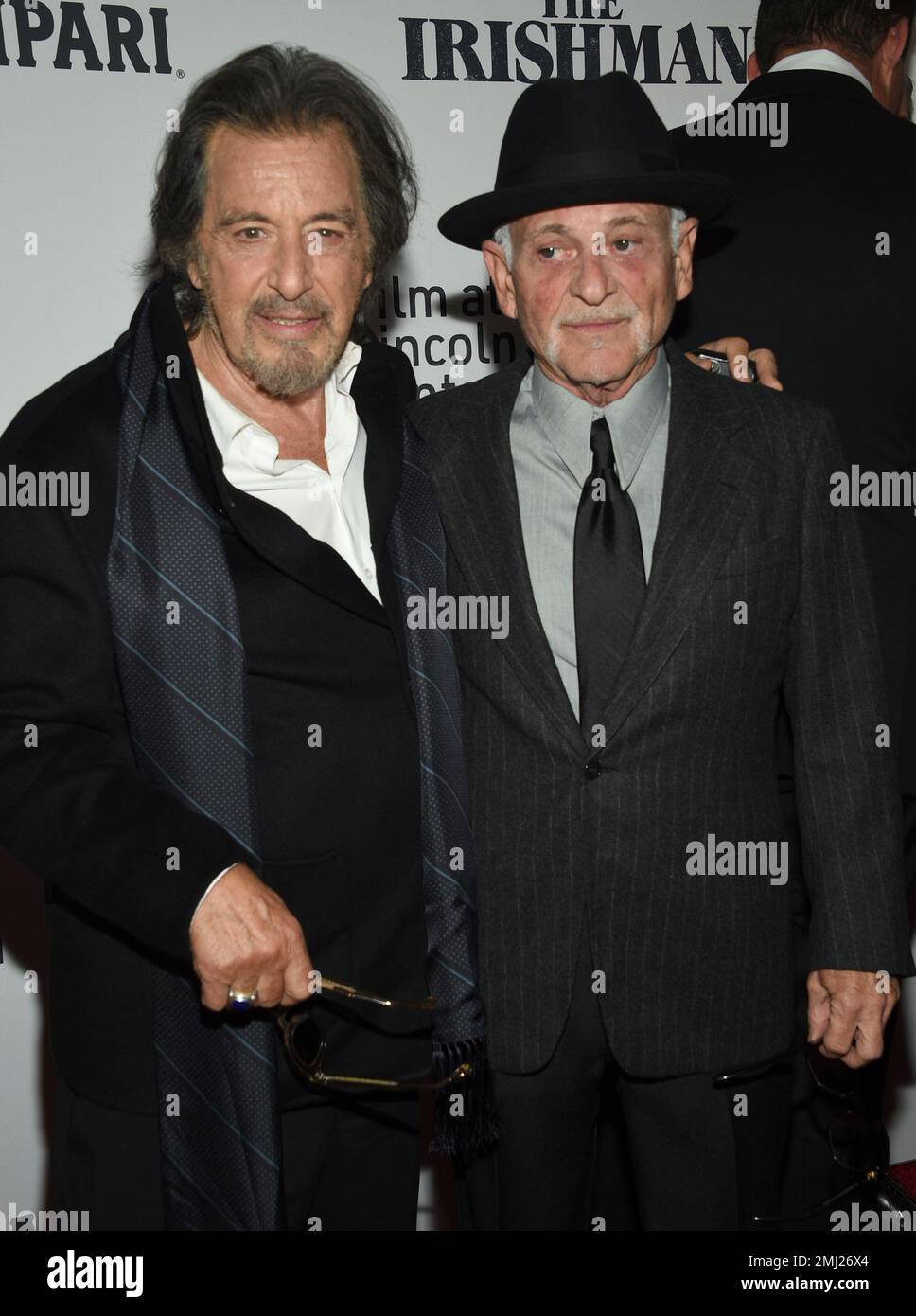 Actors Al Pacino, left, and Joe Pesci attend the world premiere of "The ...