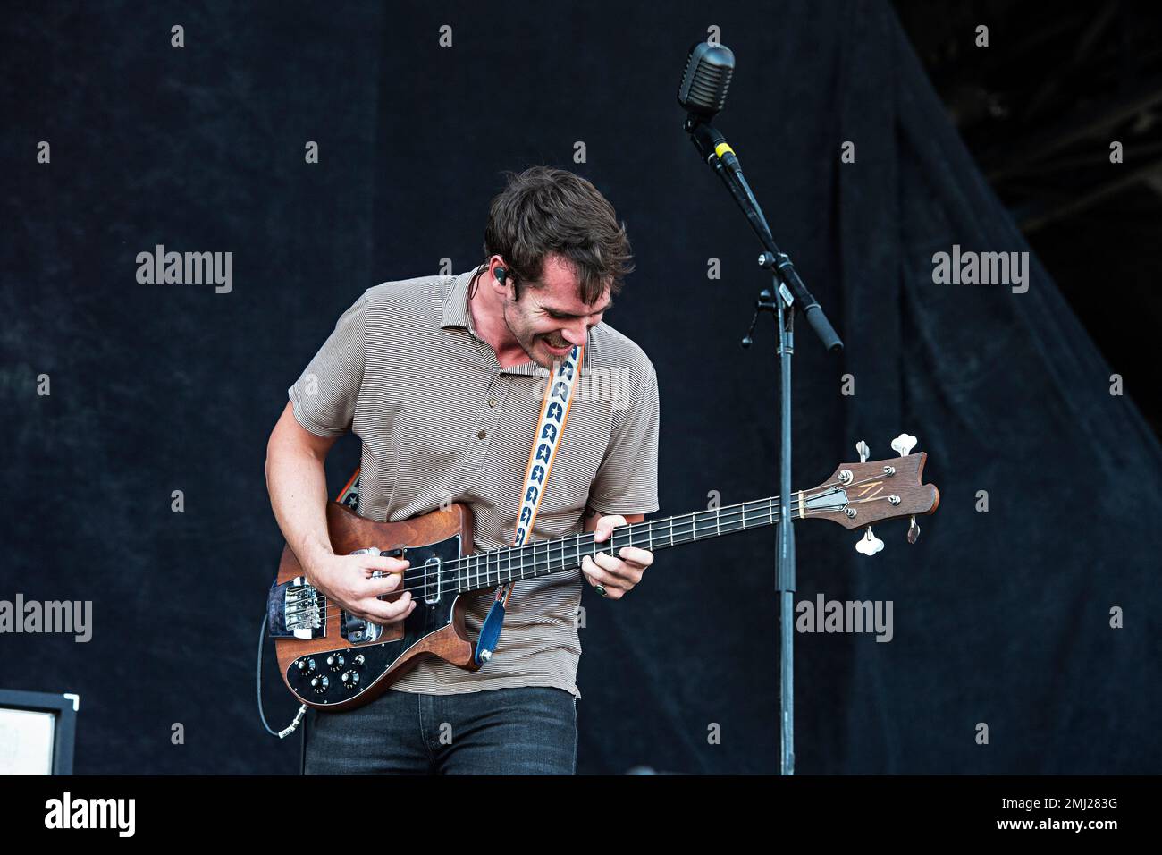 Charles Michael Parks Jr. of All Them Witches performs during Louder ...