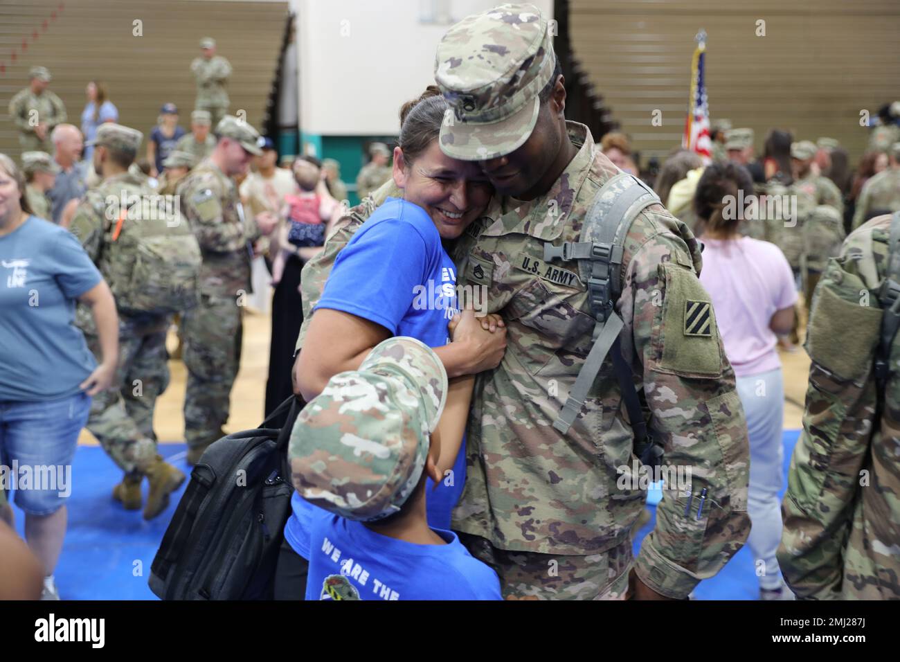Staff Sgt. Raymond Richmond, assigned to 3rd Brigade Support Battalion ...