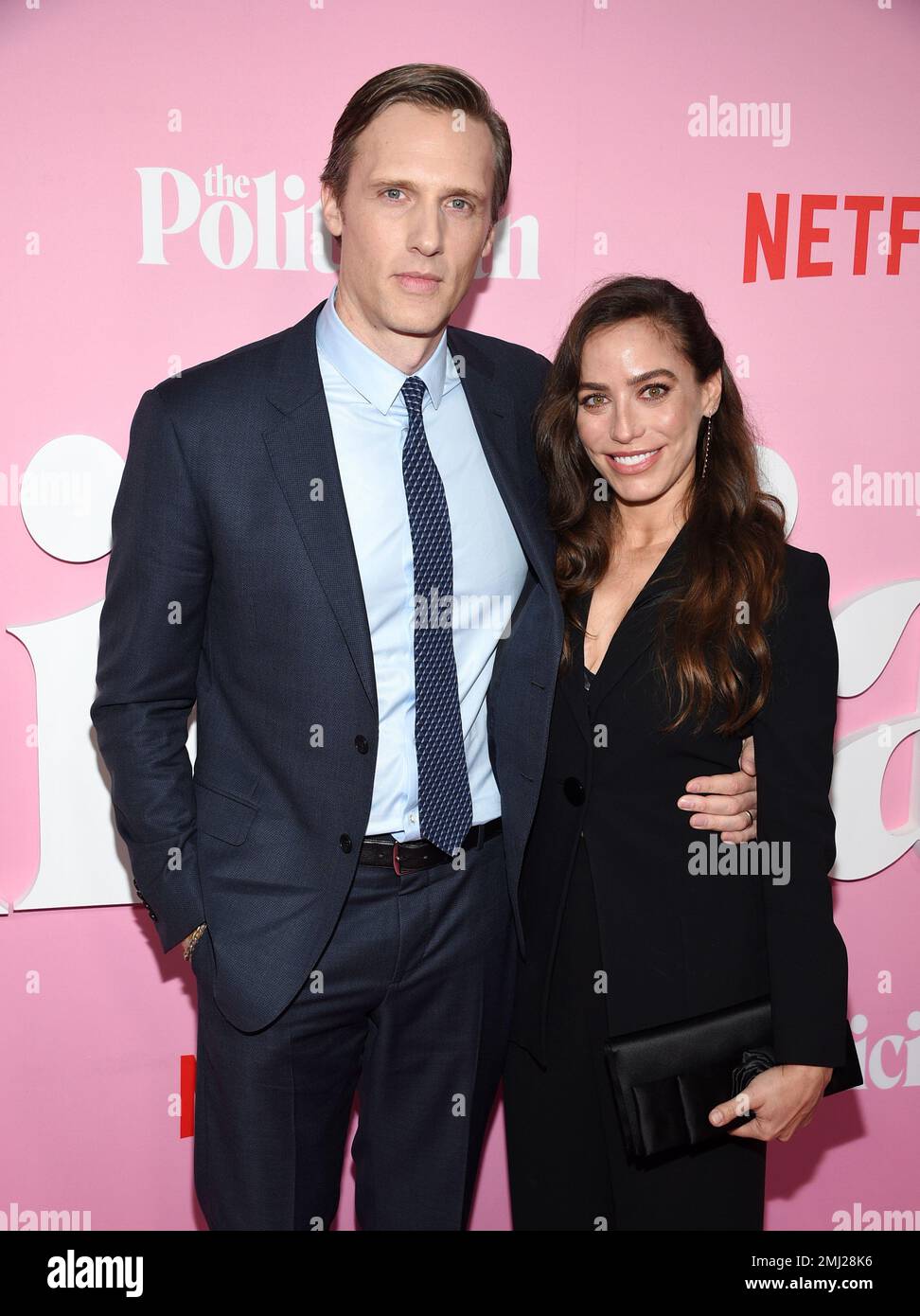Actors Teddy Sears and wife Milissa Skoro attend the premiere of ...