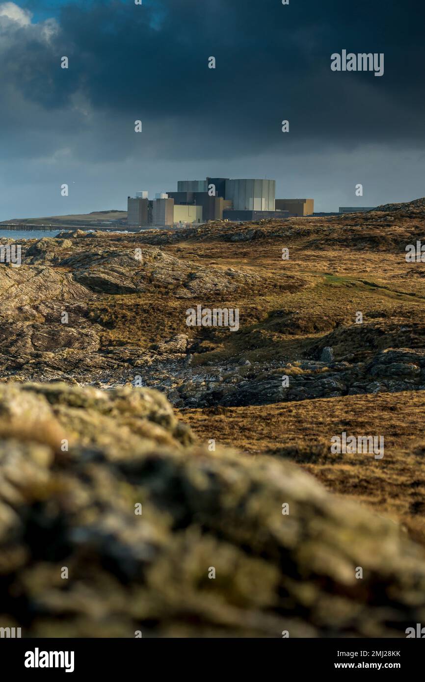 Wylfa Power Station, Anglesey Stock Photo - Alamy