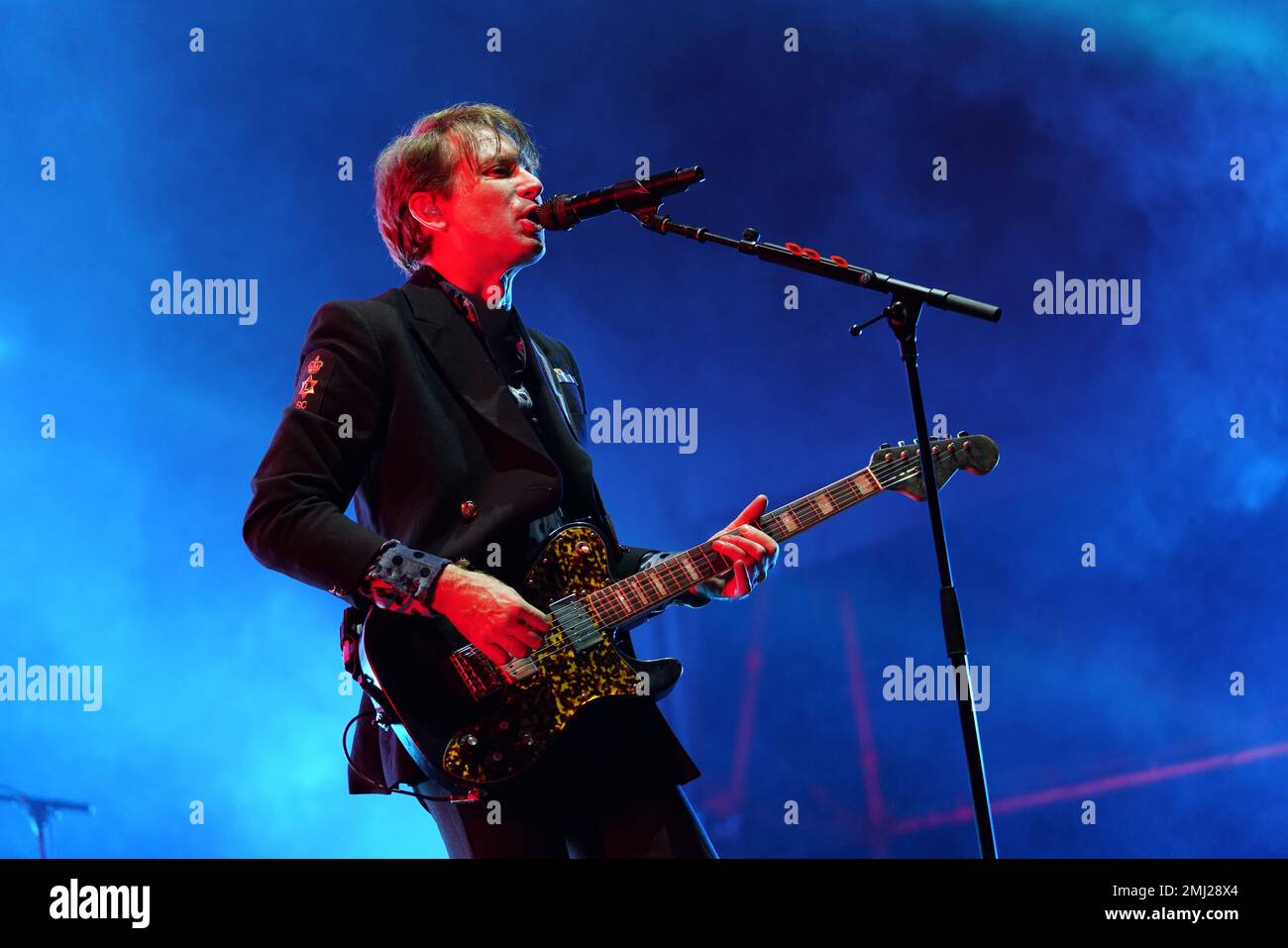 ISTANBUL, TURKIYE - SEPTEMBER 24, 2022: Franz Ferdinand Concert in Cheerz Festival Stock Photo ...