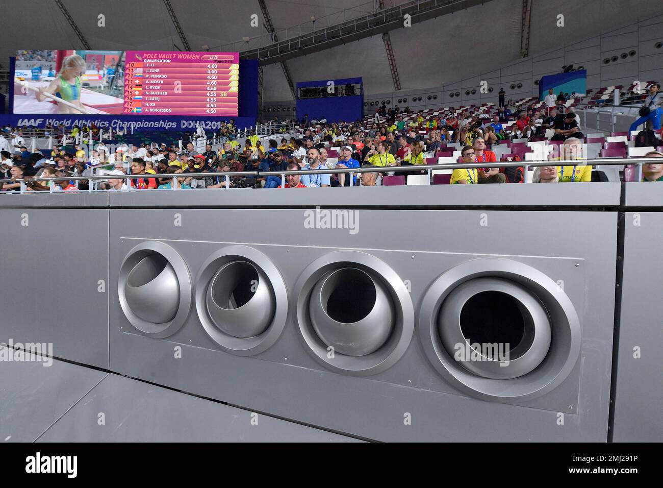 The air conditioning system of the Khalifa International stadium is ...