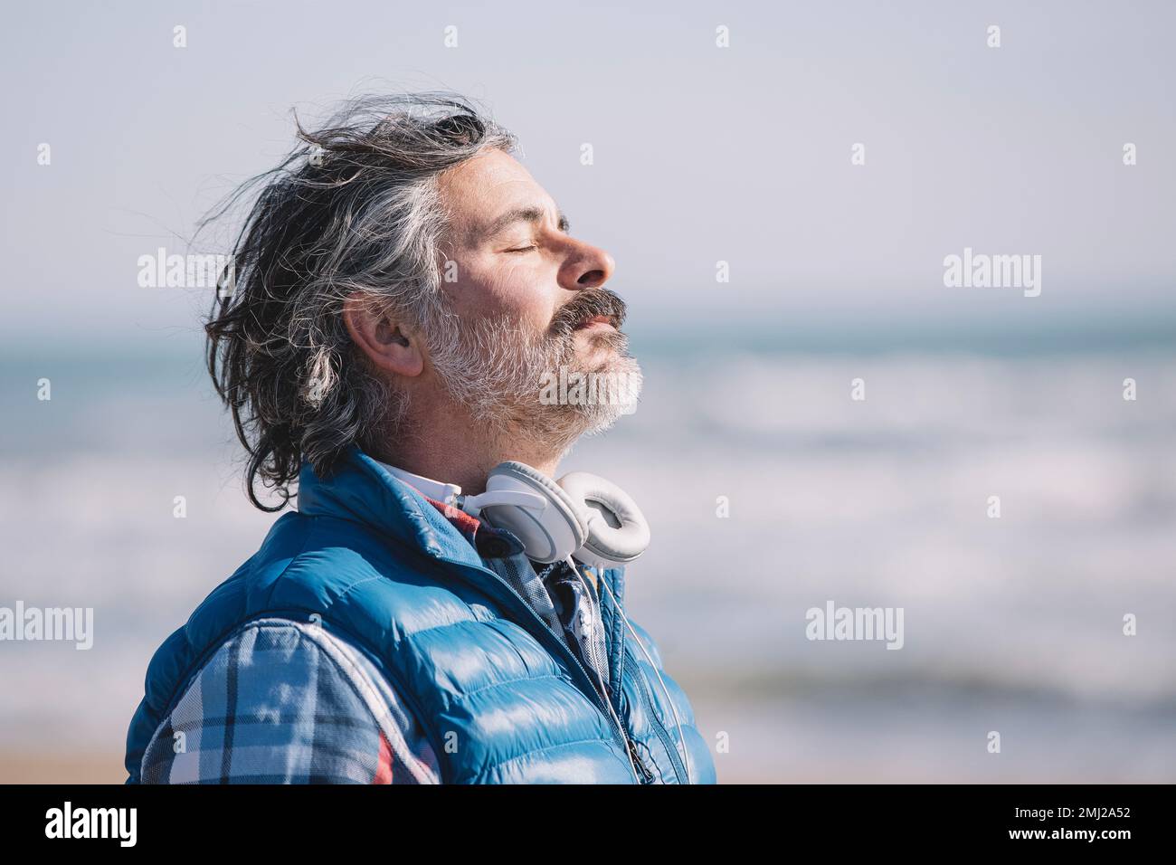 Deep breathing outside hi-res stock photography and images - Alamy