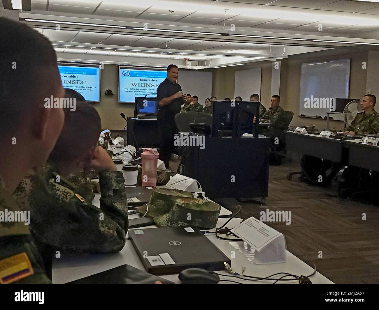 Today, WHINSEC Deputy Commandant, Mr. Robert Fuentes Jr. welcomes 32 ...