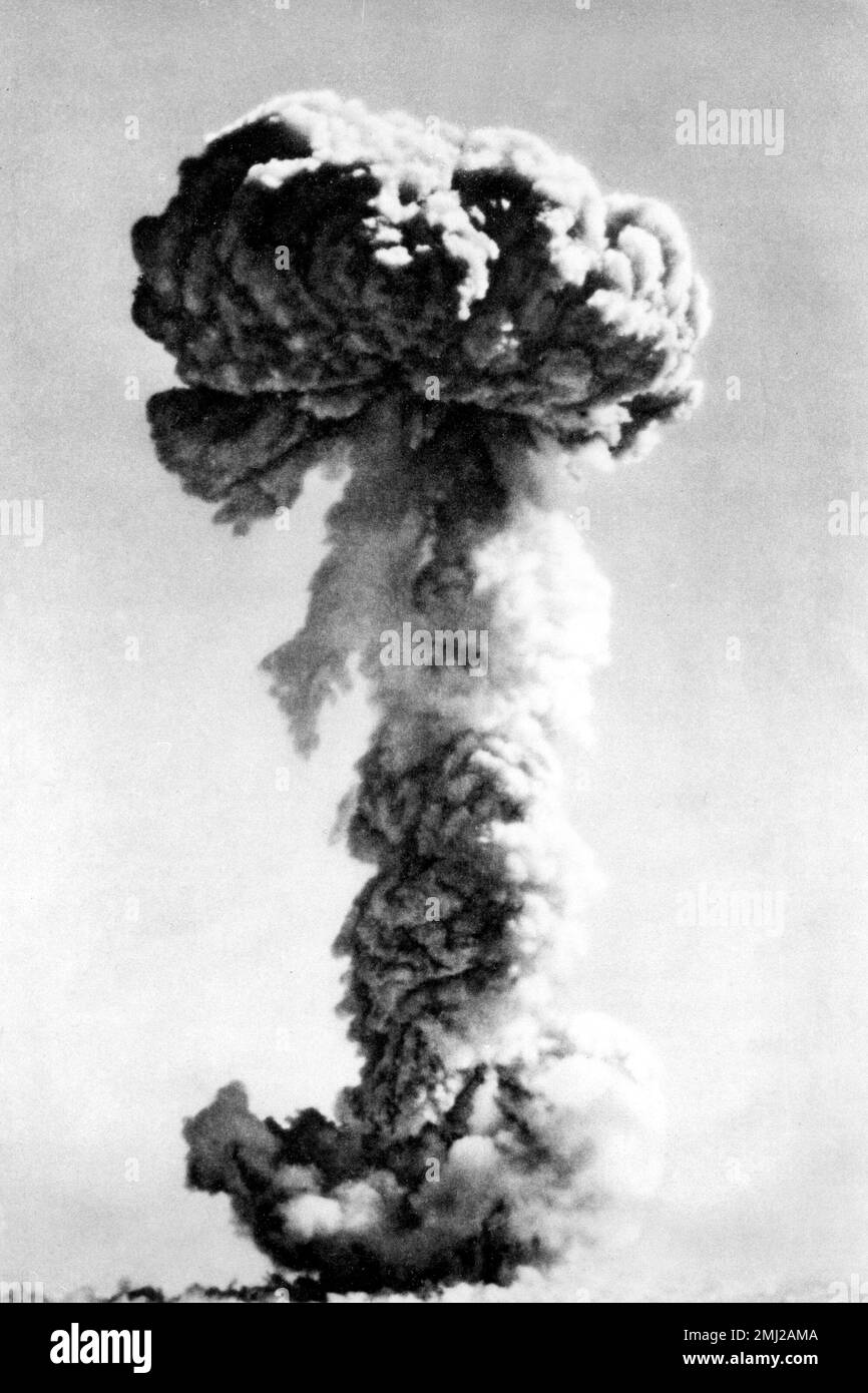 FILE - In this Oct. 16, 1964, file photo, a cloud of an atomic ...