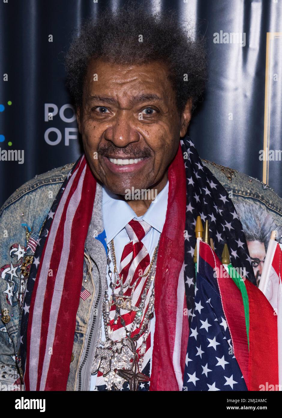 Don King attends the George H.W. Bush Points of Light Awards Gala at ...