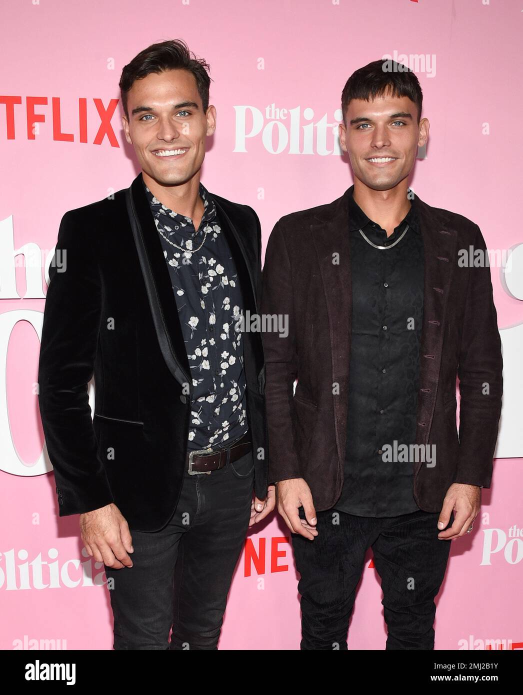 Trey Eason and Trevor Eason attend the premiere of Netflix's "The ...