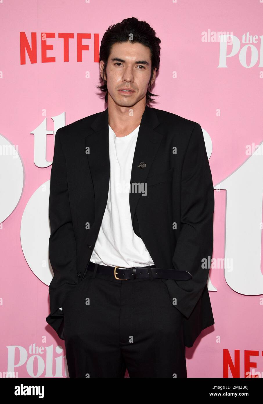 Actor Benjamin Barrett attends the premiere of Netflix's "The ...