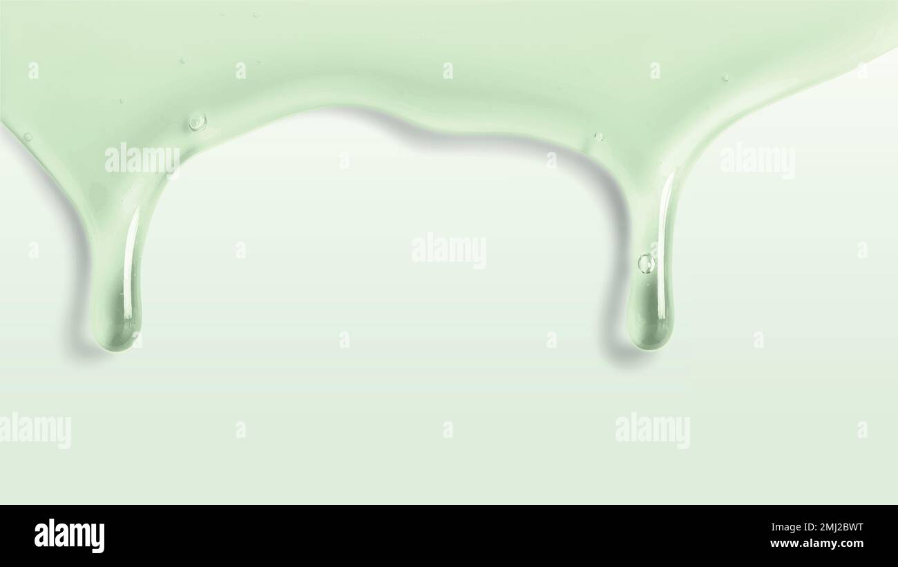 Green background dripping serum border vector Stock Vector Image & Art ...