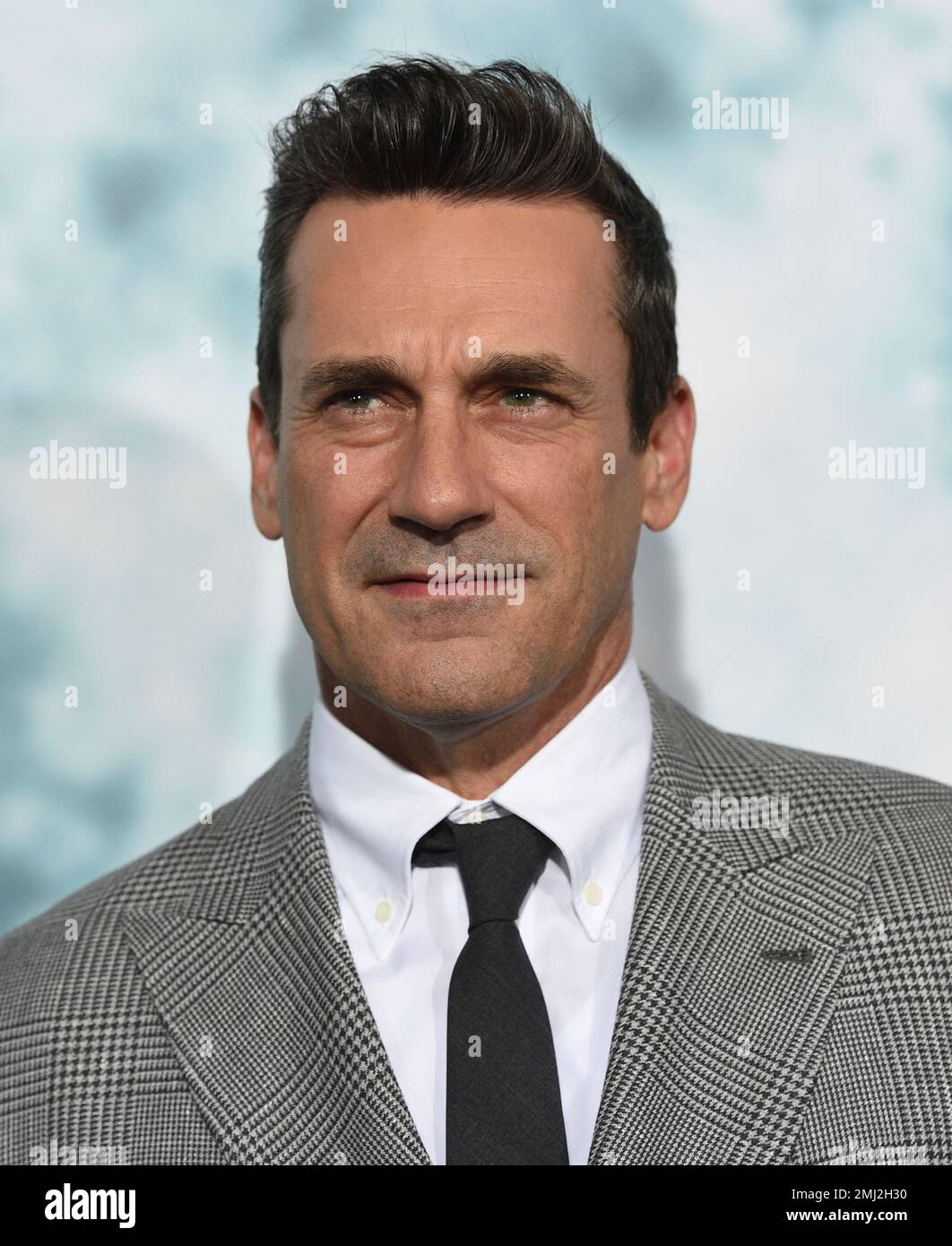Jon Hamm arrives at the Los Angeles premiere of "Lucy in the Sky" at ...