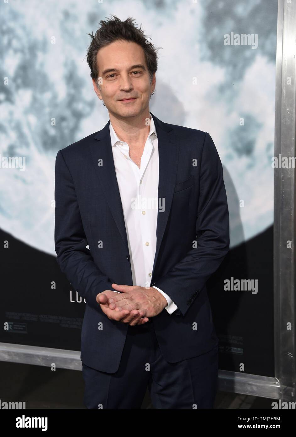 Composer Jeff Russo arrives at the Los Angeles premiere of "Lucy in the ...