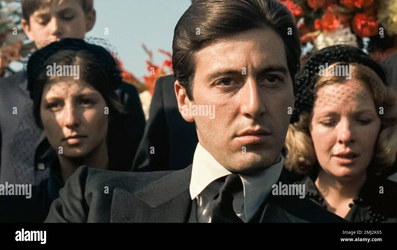 USA. Al Pacino and Diane Keaton in a scene from the (C)Paramount ...