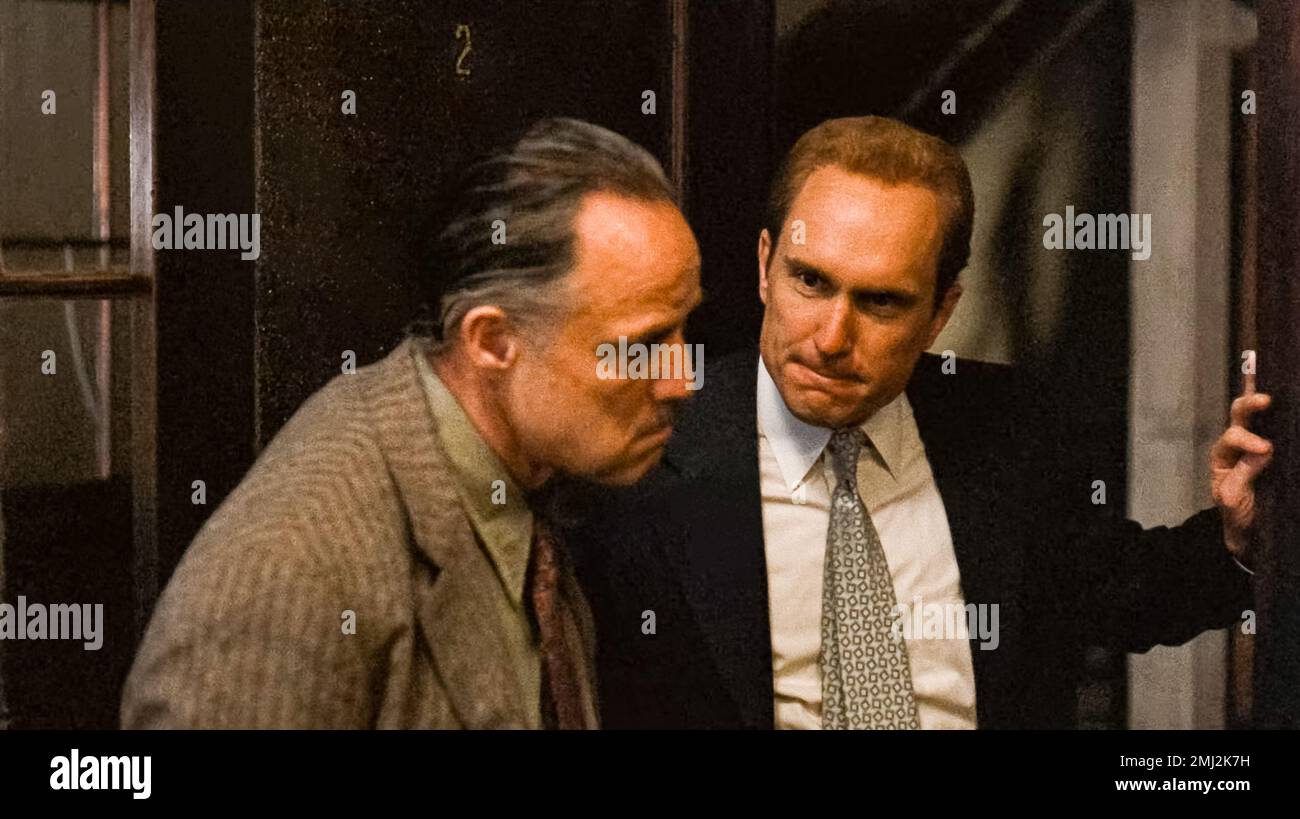 USA. Marlon Brando and Robert Duvall in a scene from the (C)Paramount Pictures film: The ...