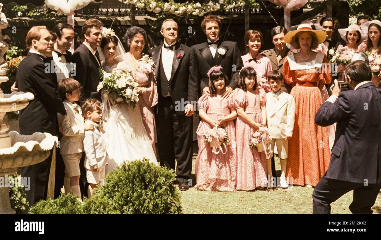 USA. Marlon Brando, Robert Duvall, James Caan, John Cazale, Talia Shire, Julie Gregg, Morgana ...
