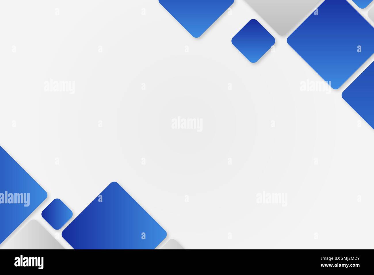 Blue geometric frame vector Stock Vector Image & Art - Alamy