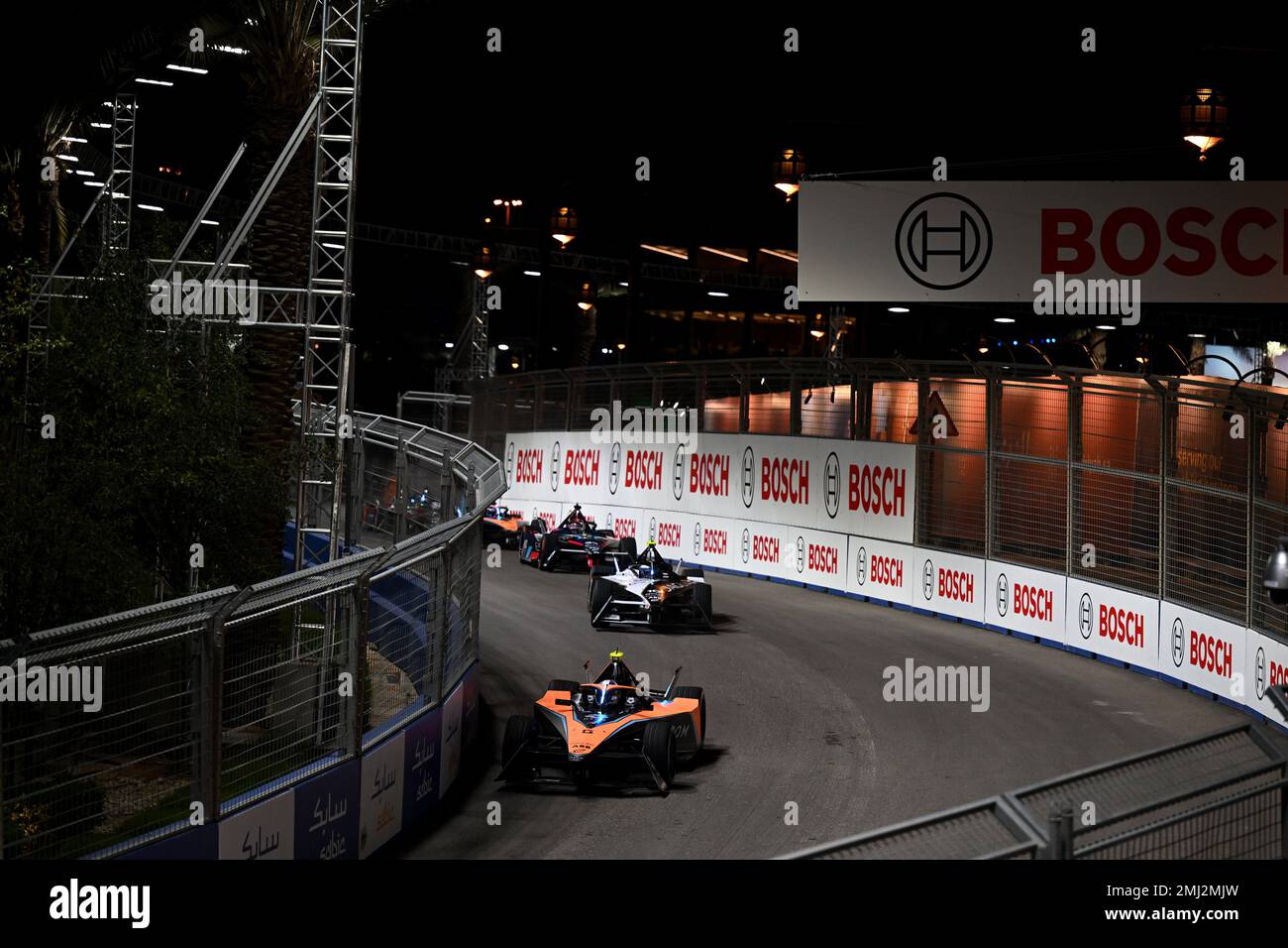 1/27/2023 - Jake Hughes, NEOM McLaren Formula E Team, e-4ORCE 04 during ...