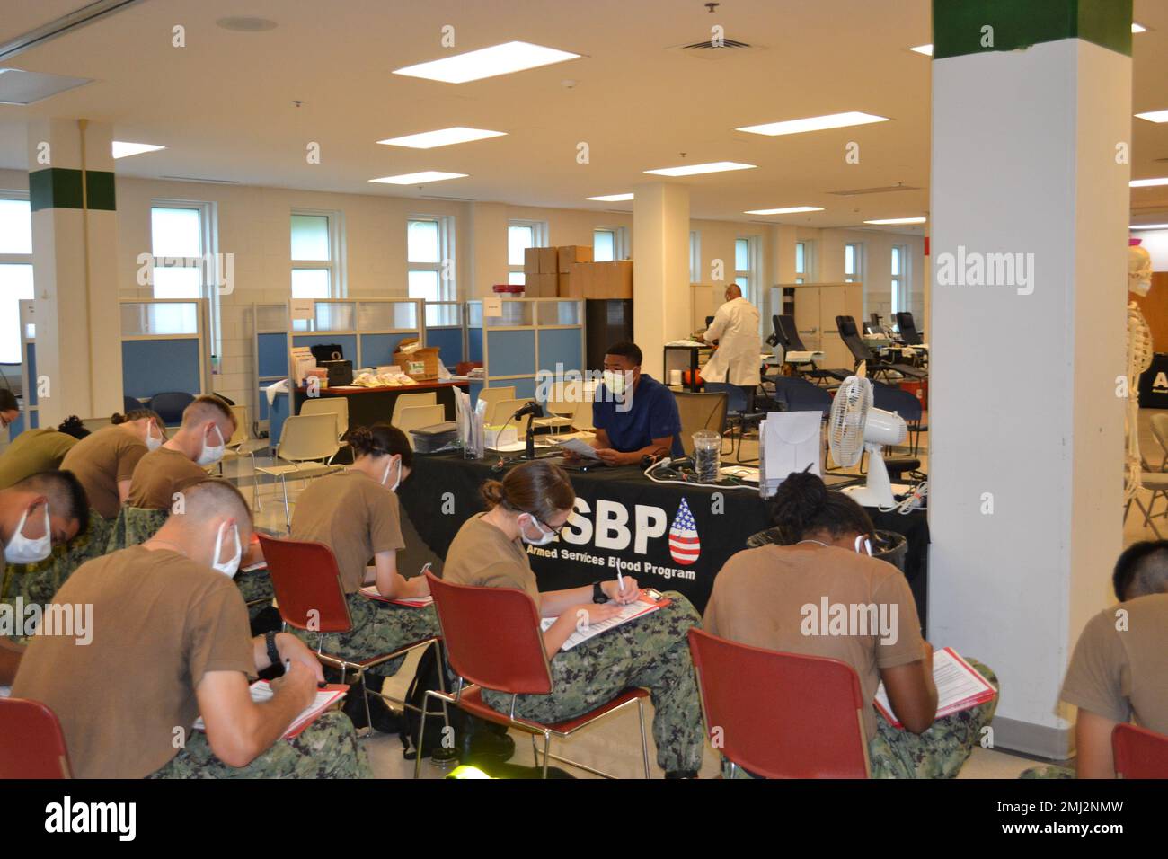 GREAT LAKES (Aug. 25, 2022) Recruits assigned to the U.S. Navy's only ...