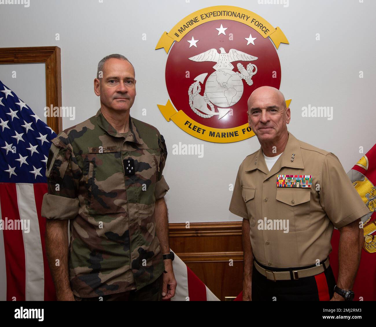 French Gen. Pierre Schill, Chief of Staff of the French Army, poses for ...