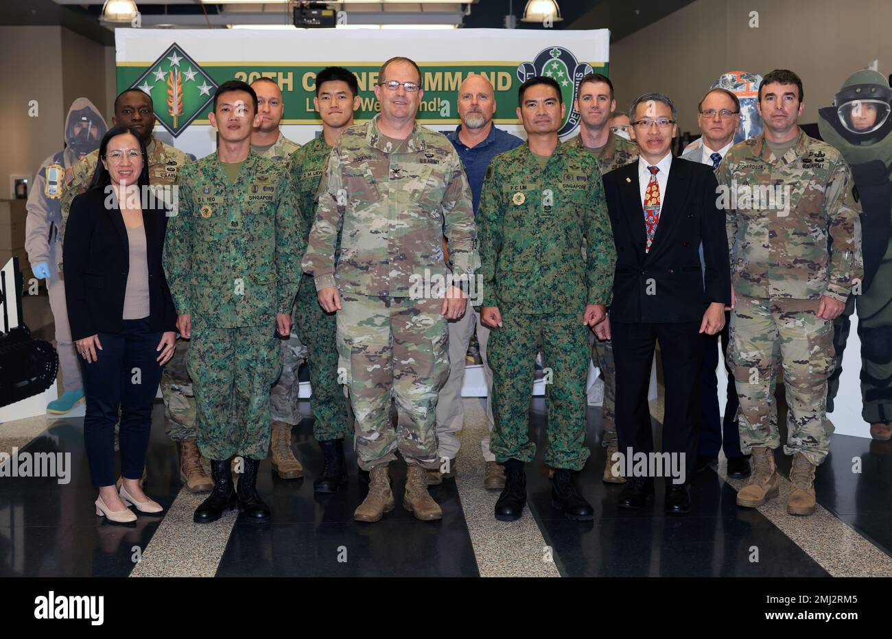 Leaders from the 20th Chemical, Biological, Radiological, Nuclear ...