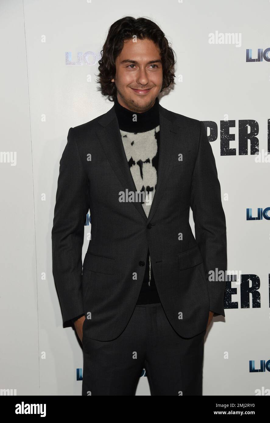 Nat Wolff arrives at a special screening of "Semper Fi" on Tuesday ...