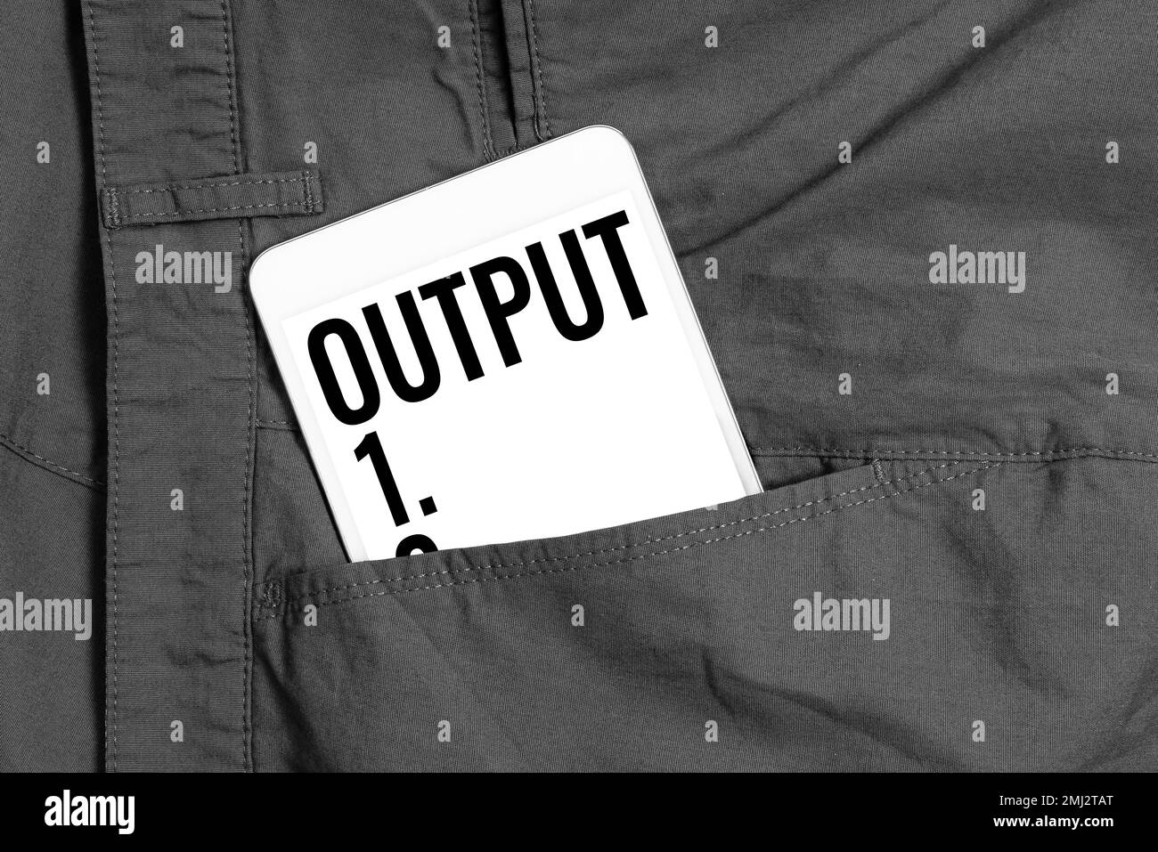 Text sign showing Output, Conceptual photo the final result of ... Text sign showing Output, Conceptual photo the final result of ...
