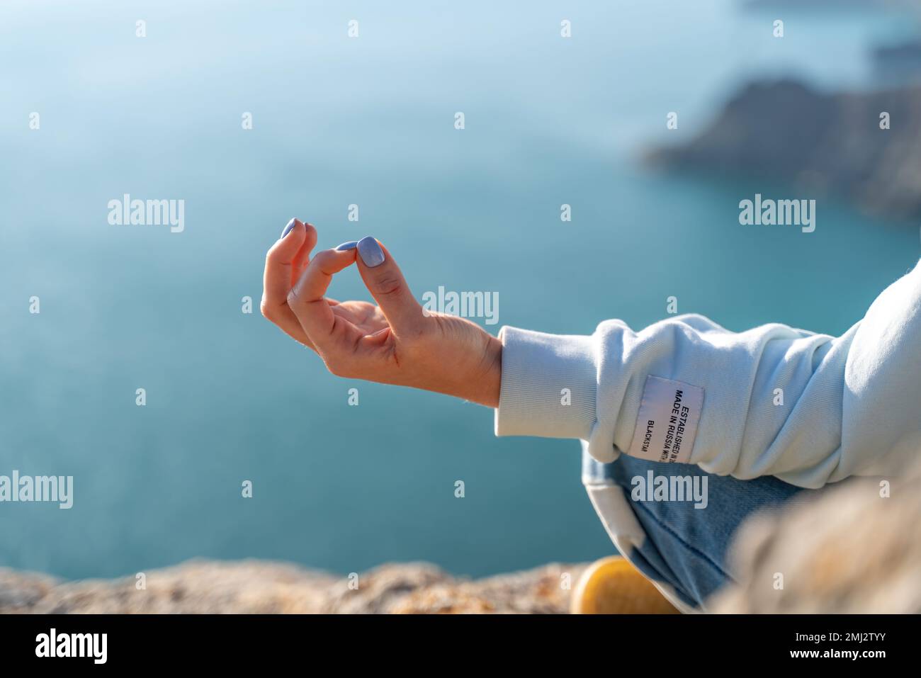 Hand, sea gestures. Concept healthy lifestyle concept - hand of ...