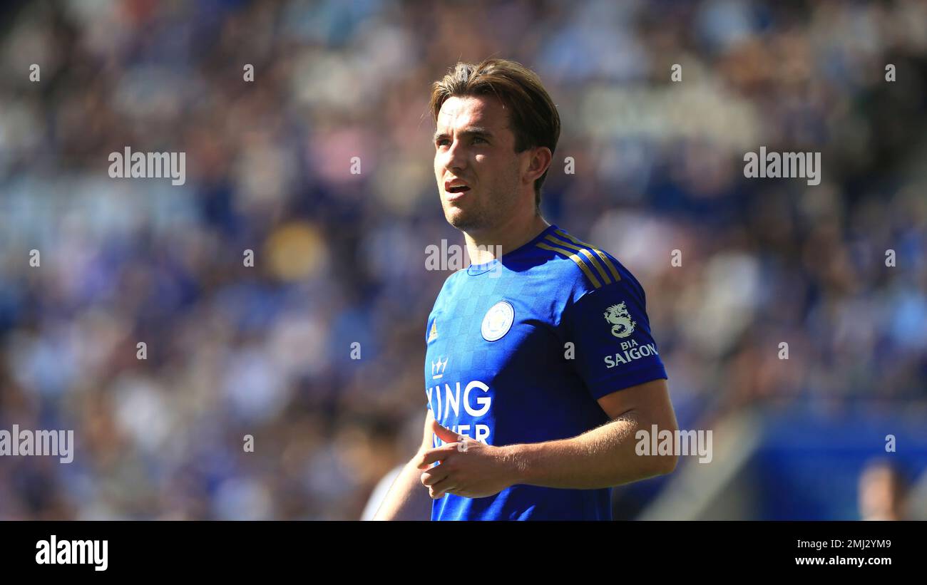 Leicester's Ben Chilwell during the English Premier League soccer match ...