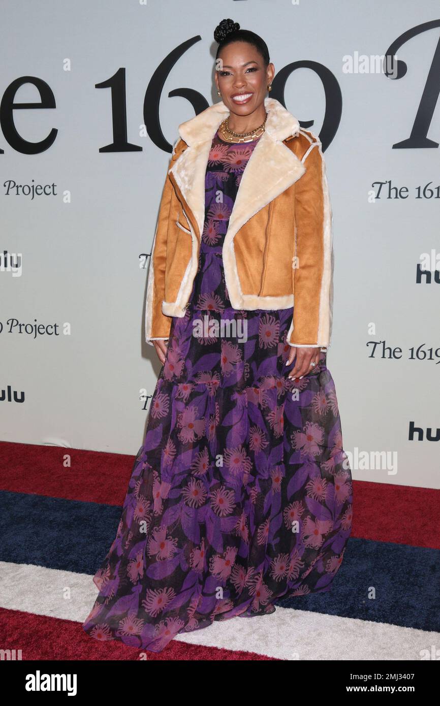 LOS ANGELES - JAN 26: Angela Lewis at The 1619 Project Premiere ...