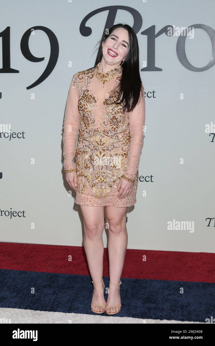 LOS ANGELES - JAN 26: Grace Kendall at The 1619 Project Premiere Screening at the Motion Picture ...