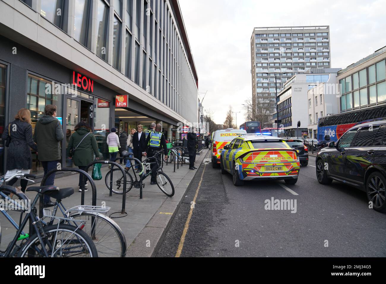 Notting Hill Gate Underground Station Cordoned Off By Police As ...