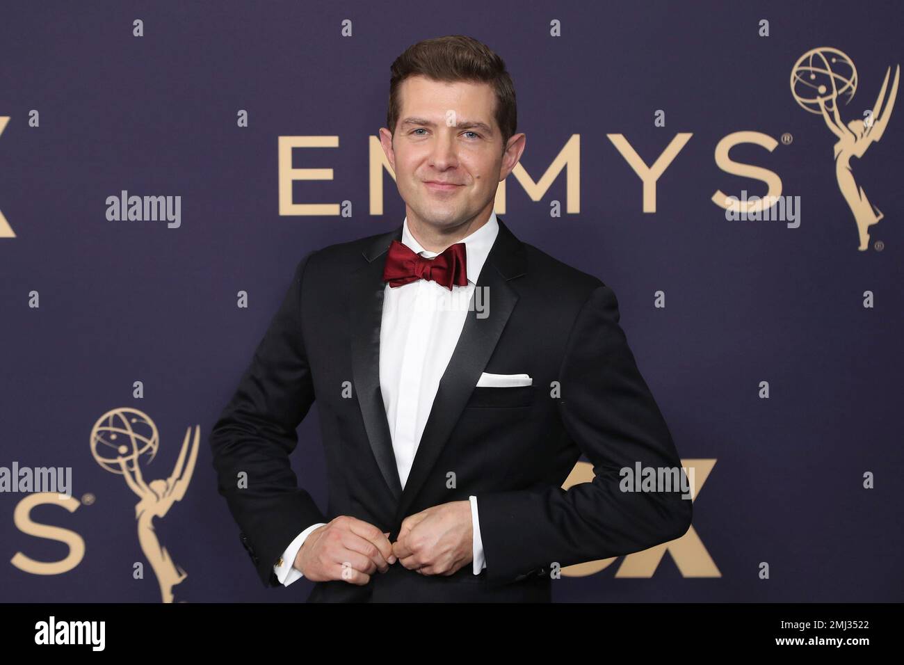 Joel Johnstone arrives at the 71st Primetime Emmy Awards on Sunday ...