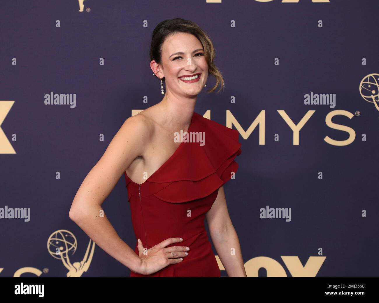 Francesca Gardiner arrives at the 71st Primetime Emmy Awards on Sunday ...