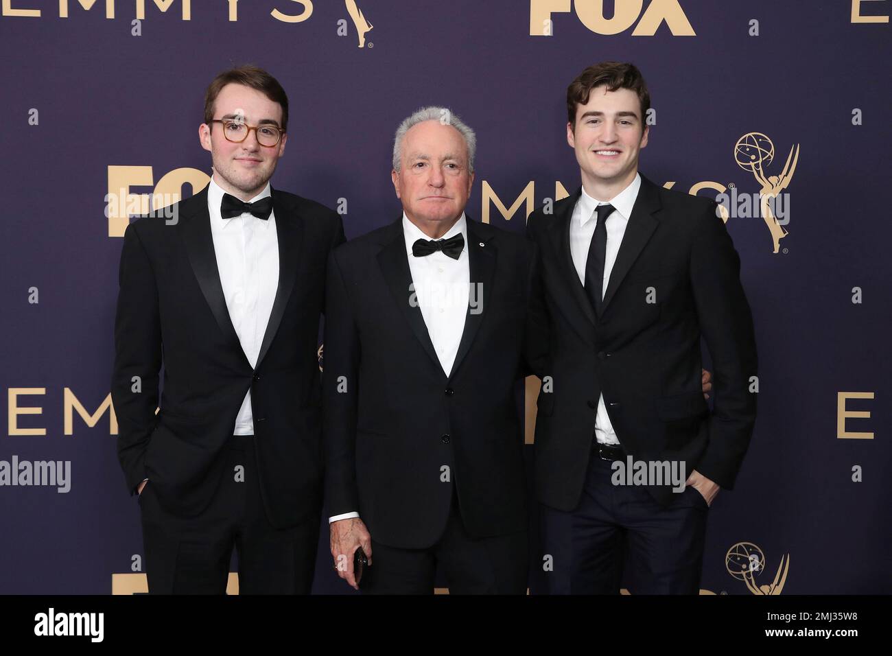 Henry Michaels, from left, Lorne Michaels, and Eddie Michaels arrive at ...