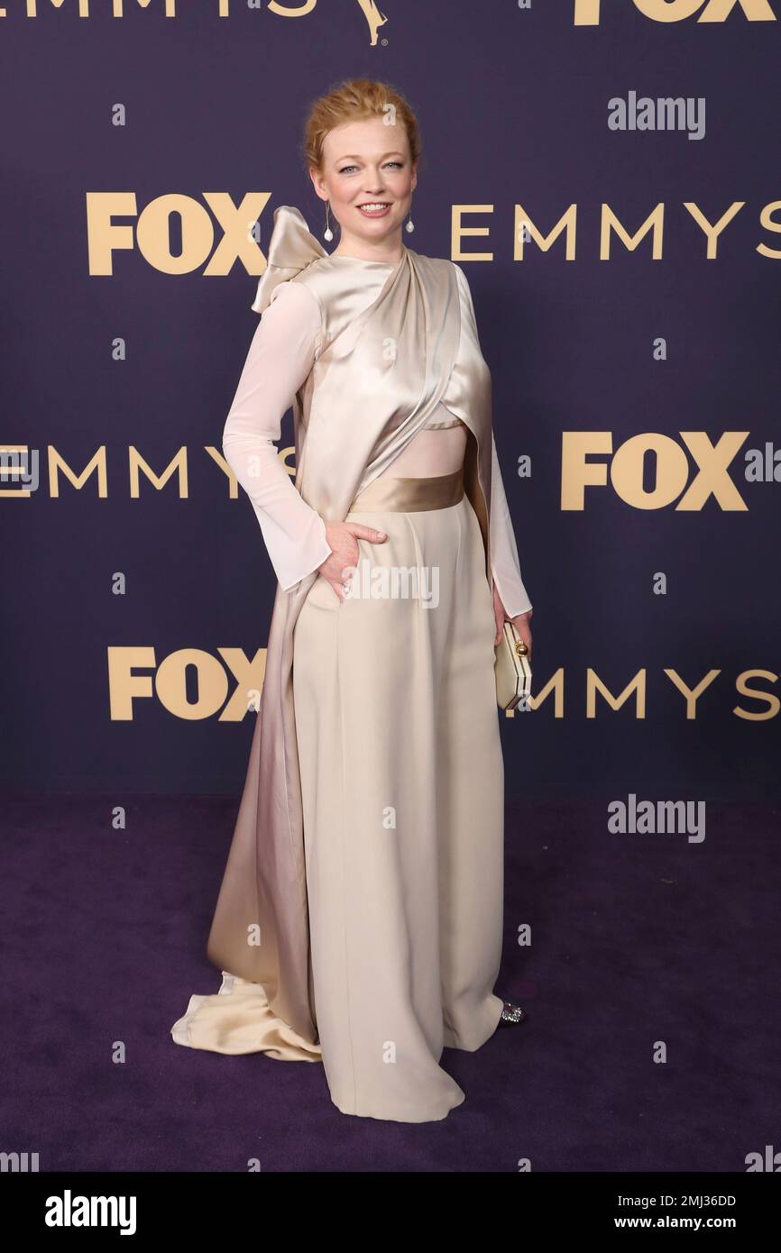 Sarah Snook arrives at the 71st Primetime Emmy Awards on Sunday, Sept ...