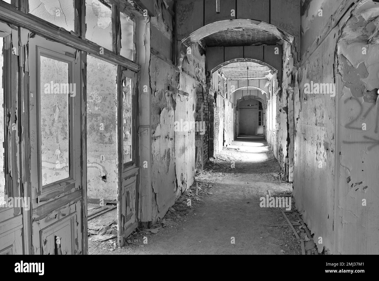 Ruined building, Germany Stock Photo - Alamy