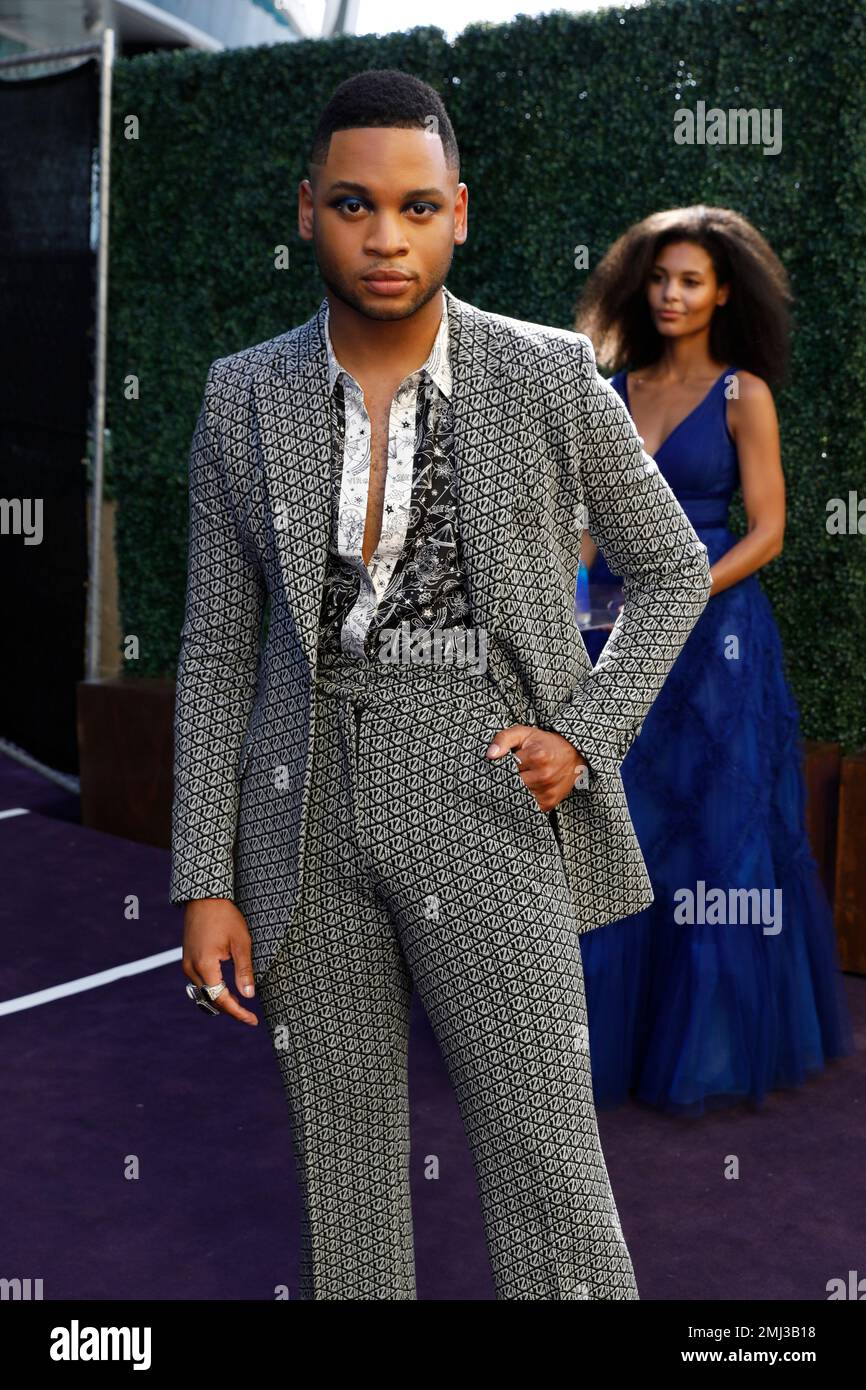 Ryan Jamaal Swain arrives at the 71st Primetime Emmy Awards on Sunday ...