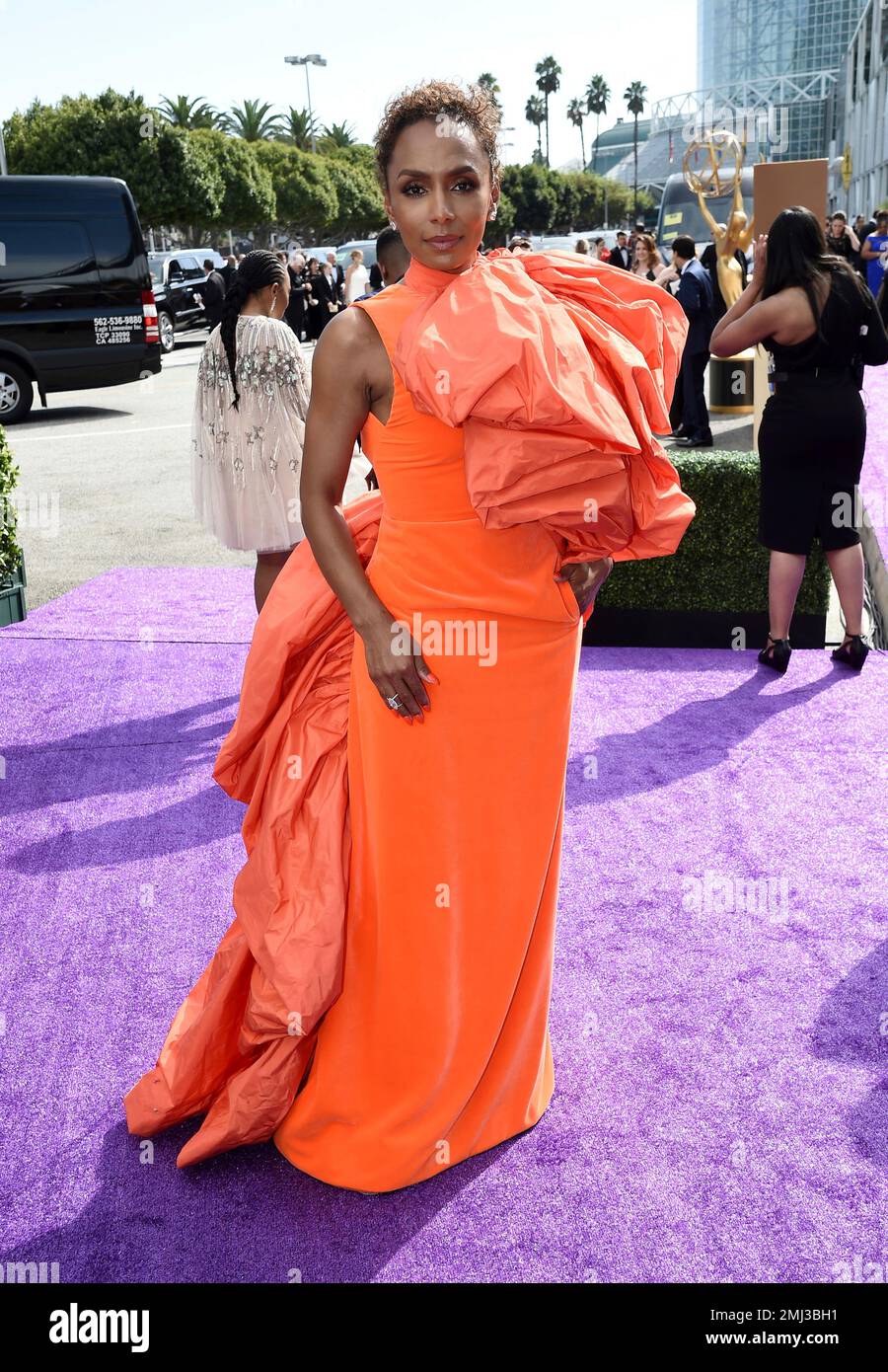 EXCLUSIVE - Janet Mock arrives at the 71st Primetime Emmy Awards on ...