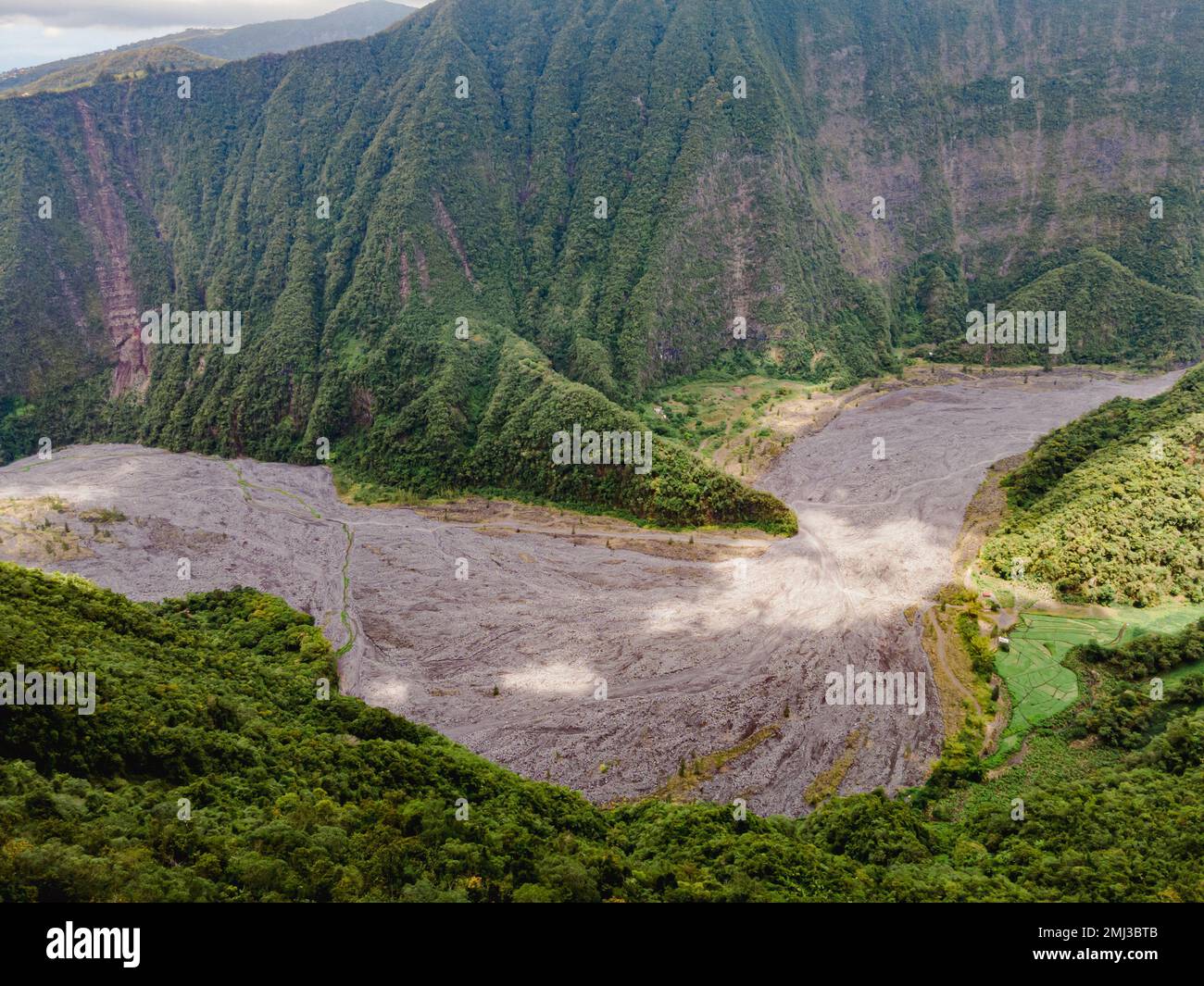 Saint-Joseph, Reunion Island - Ramparts River Stock Photo - Alamy