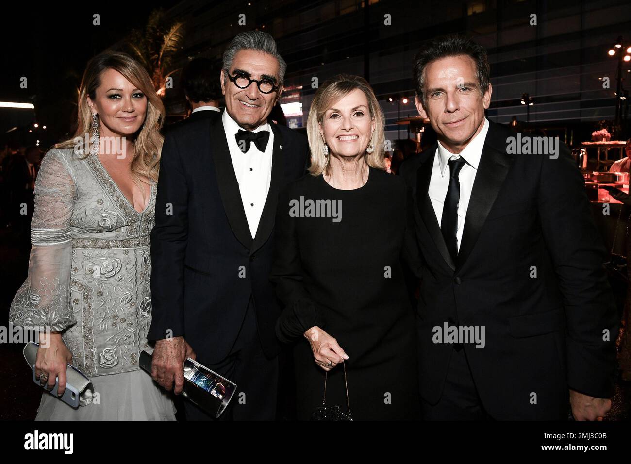 Christine Taylor, from left, Eugene Levy, Deborah Divine and Ben ...