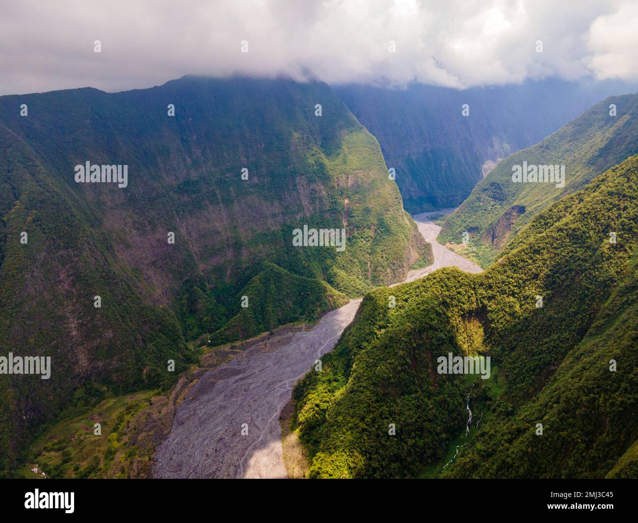Saint-Joseph, Reunion Island - Ramparts River Stock Photo - Alamy